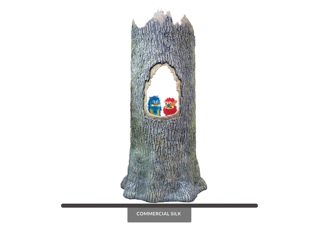 Artificial Tree Stump | Decorative Wood Accents | Commercial Silk