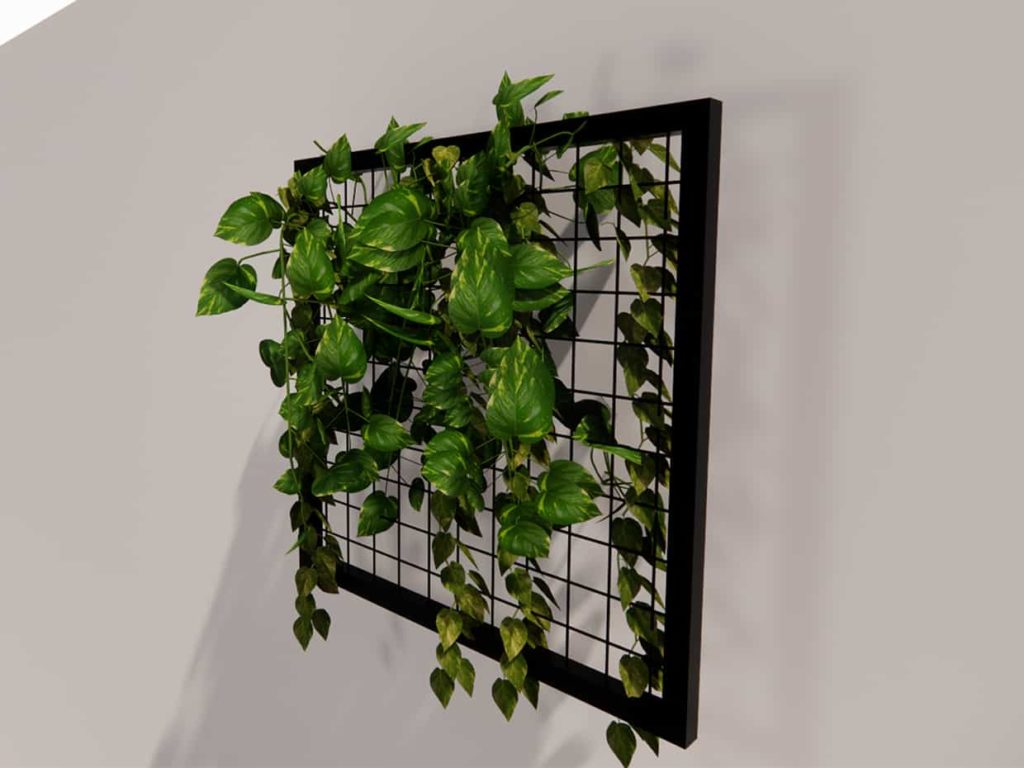 Hanging Plant Screen | Patterns of Biophilic Design | Commercial Silk