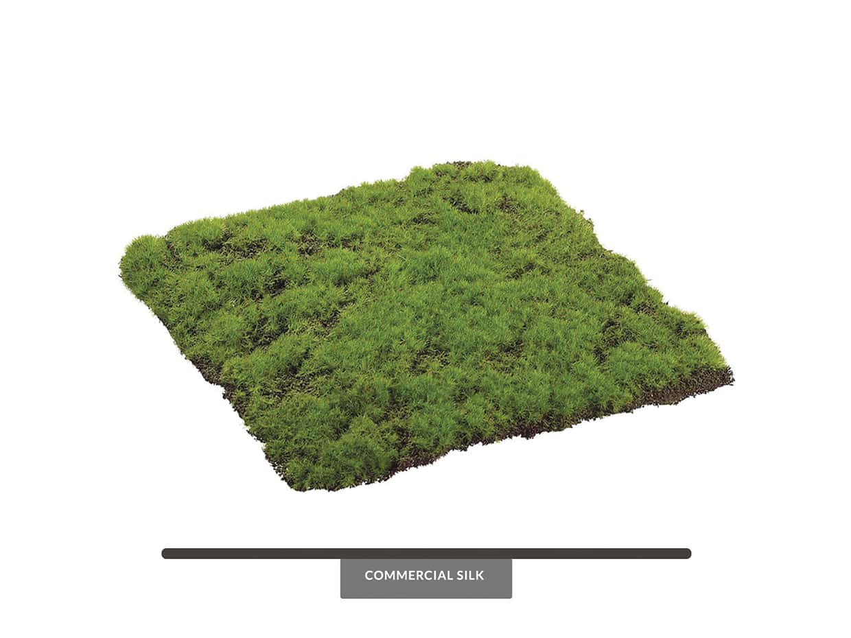 Fluffy Moss Sheet | Faux Moss Mat | Commercial Silk